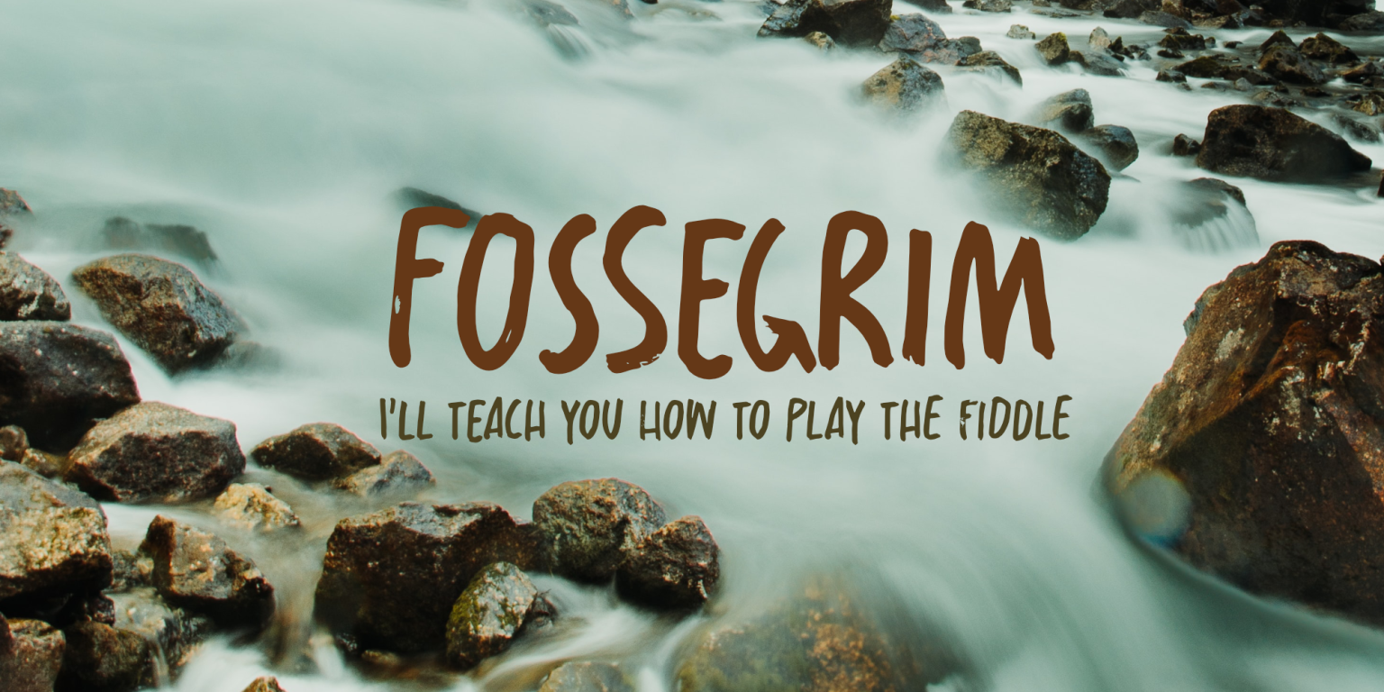 Fossegrim – Kitchen Table Type Foundry