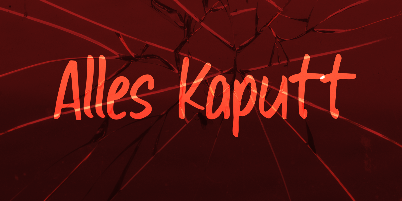 Alles Kaputt – Kitchen Table Type Foundry