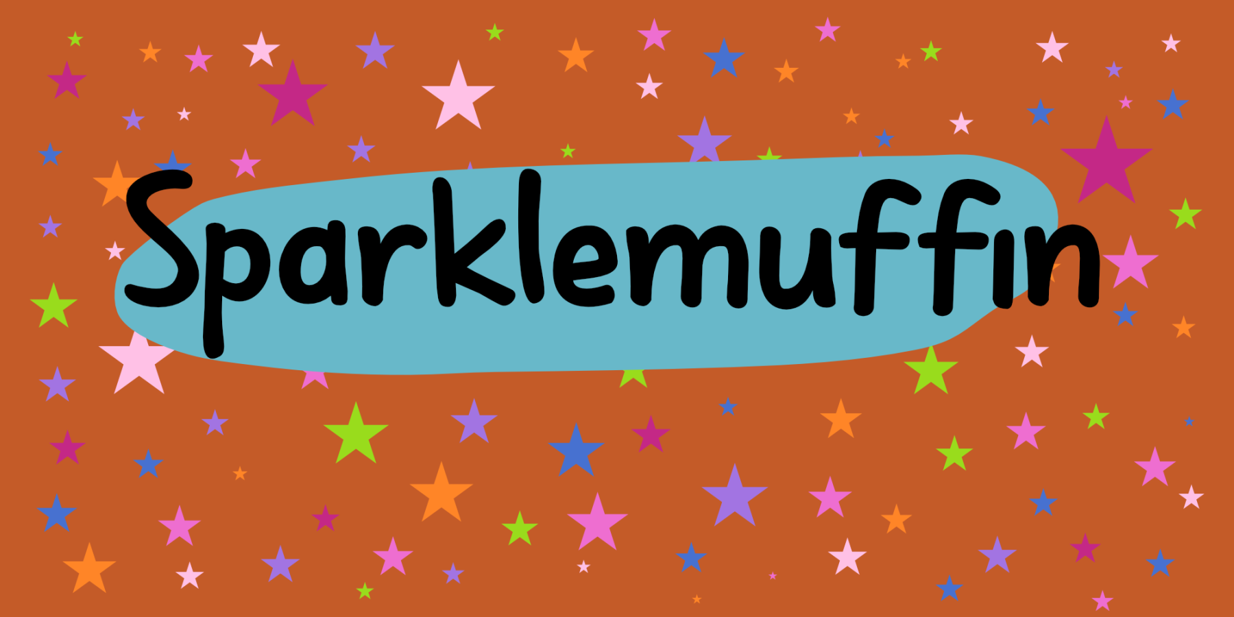 Sparklemuffin – Kitchen Table Type Foundry