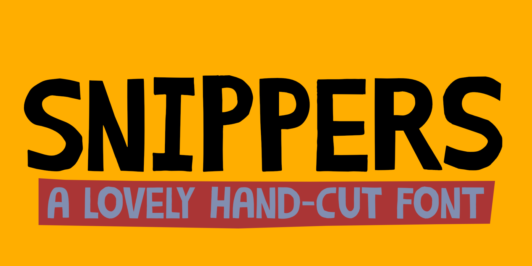 Snippers – Kitchen Table Type Foundry