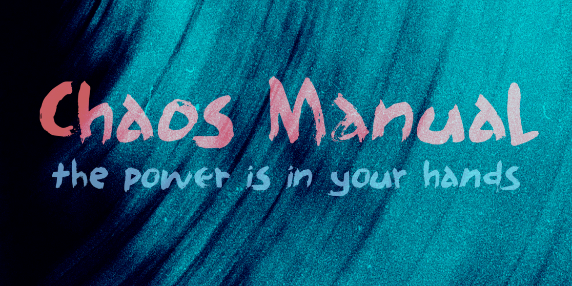 Chaos Manual – Kitchen Table Type Foundry